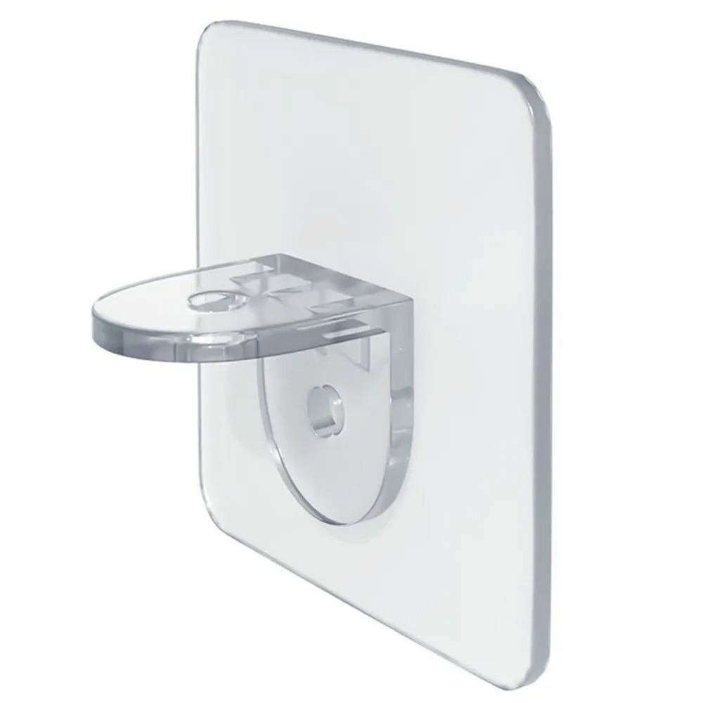 Кронштейн для полки , самоклеящийся полкодержатель мебельный , уголок крепежный , крючки самоклеющиеся , уголки для полок набор из 8 шт.