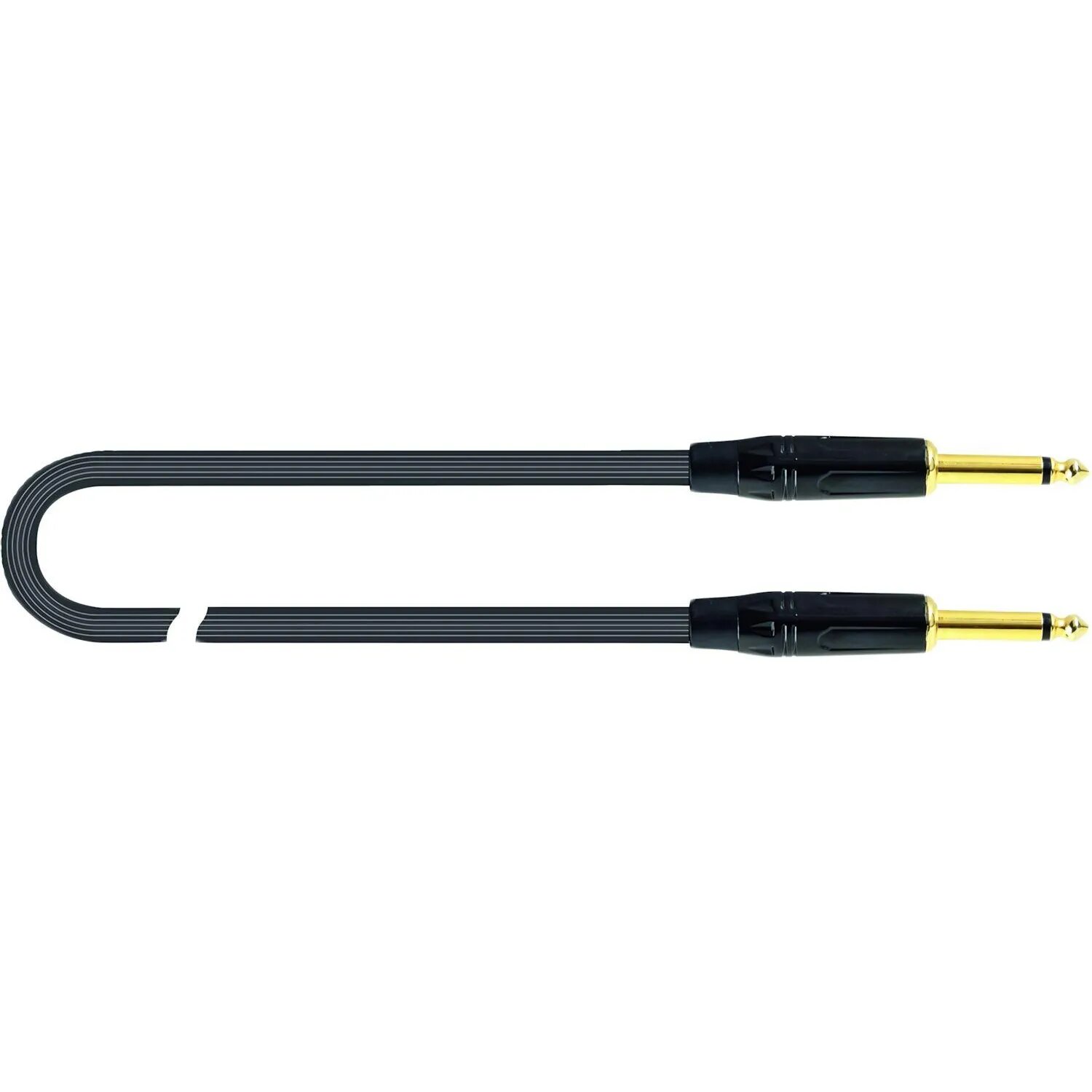 Кабель Quik Lok JUST JJ 6, инструментальный, 6м, Mono Jack черн /JUST JJ 6