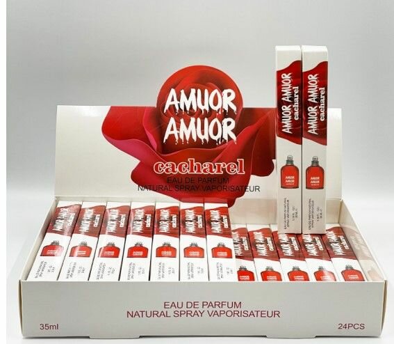 Духи "Chacharel" amuor, мужские, древесные, 35мл, картонная упаковка