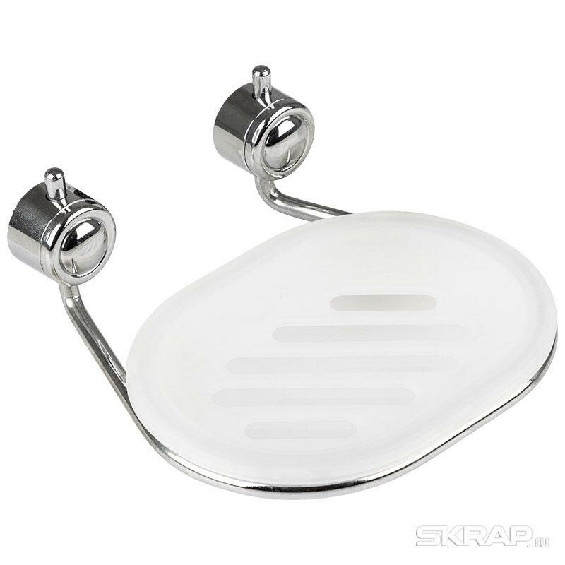 Мыльница подвесная В0922 13.5*13*4.3 рыжий КОТ