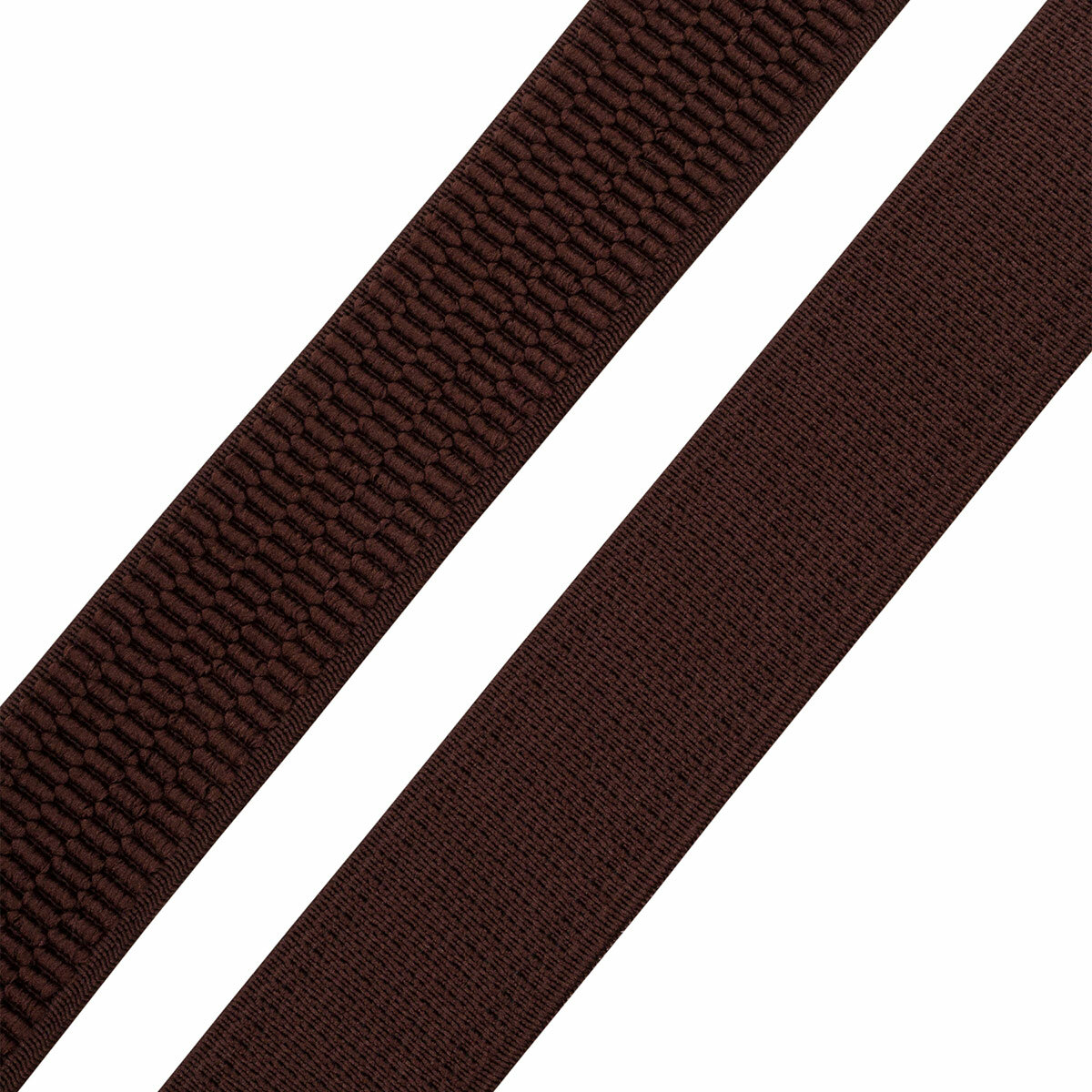 Резинка для шитья эластичная помочная, ширина 3,6 см, цвет коричневый, длина 20 м