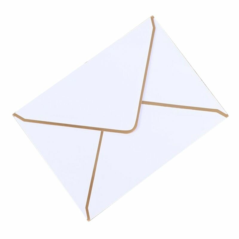 Конверт однотонный 7" x 5", Белый