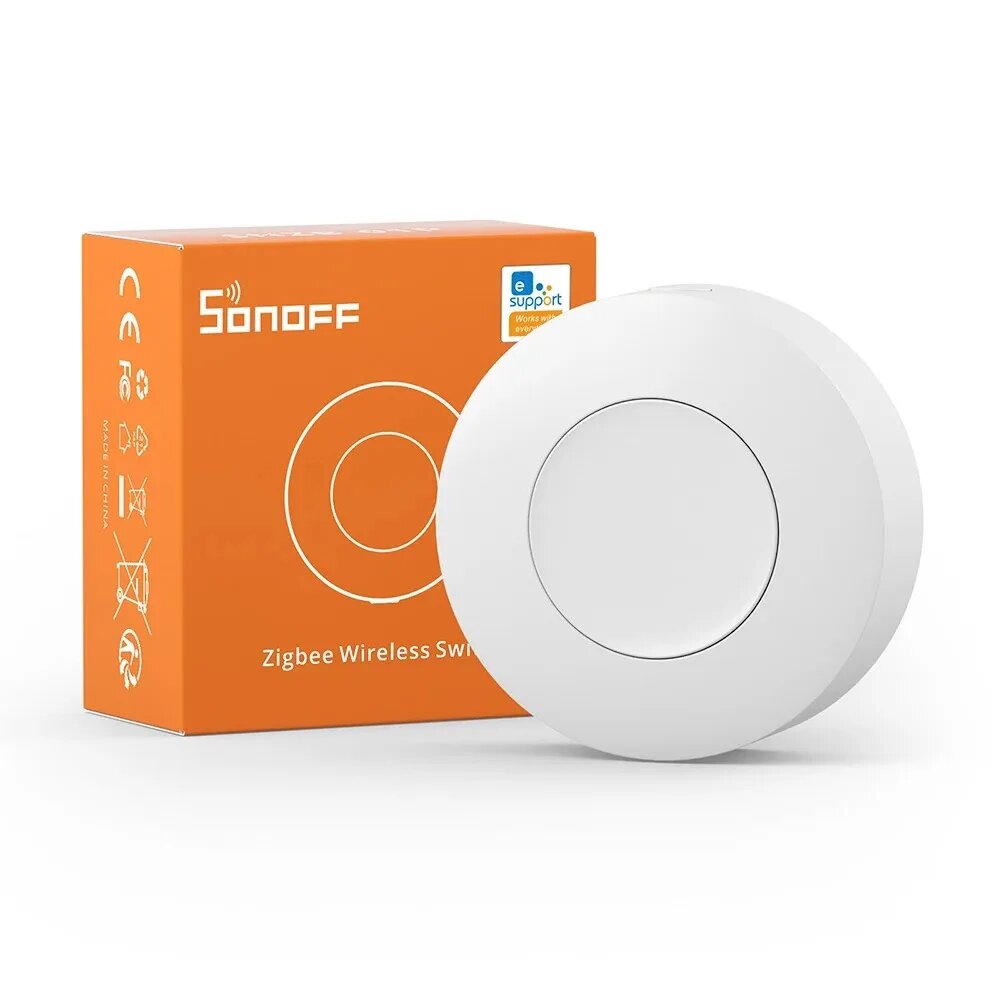 SONOFF SNZB-01P Беспроводной интеллектуальный переключатель Zigbee SNZB-01P(1PCS)