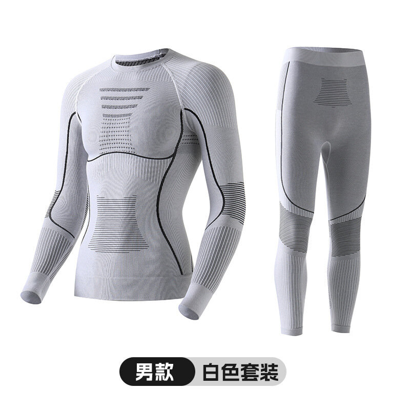 ⭐2025 Мериносовая шерсть Быстросохнущая одежда Мужское лыжное белье Женская компрессионная термокомпрессия Влагоотводящий функциональный костюм для походов и лыж Зима⭐