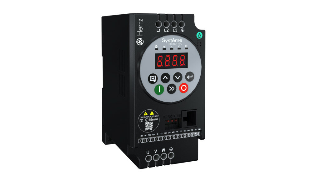 Преобразователь частоты Systeme Electric панель оператора, 2.2 к Вт, 380 В, сенсорная, с ЭМС класса С3