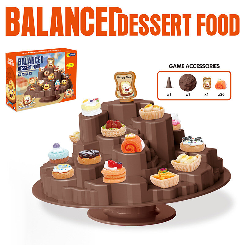 Игра на баланс, бурый медведь, белый медведь, корова, кролик, десерт, щенок, развивающая интерактивная детская