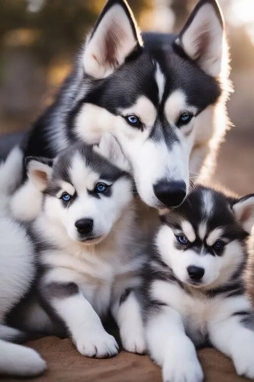 Алмазная живопись с изображением хаски, 5D, круглая, 40x50 см. Произведено компанией Brose Art.