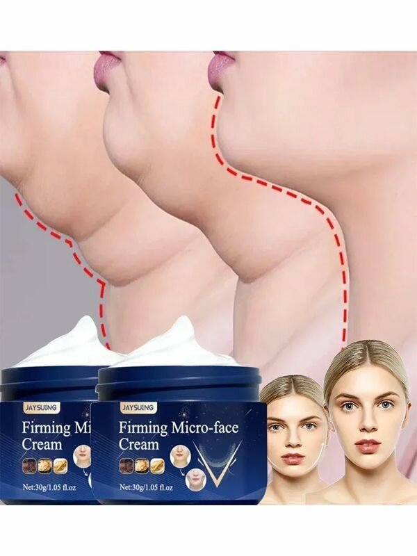 V-образный крем для похудения, жиросжигающего омолаживающего средства для второго подбородка и лица, 30 г