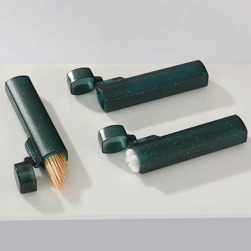 Компактный контейнер для зубочисток и мелочей