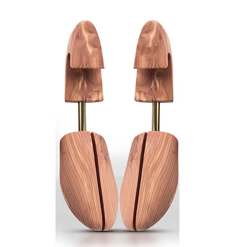 Горячая продажа обувного дерева, расширитель обуви из массива дерева, расширитель обуви из красного дерева, формирующий, анти-морщинистый, дезодорирующий, регулируемый обувной дерево из кедра