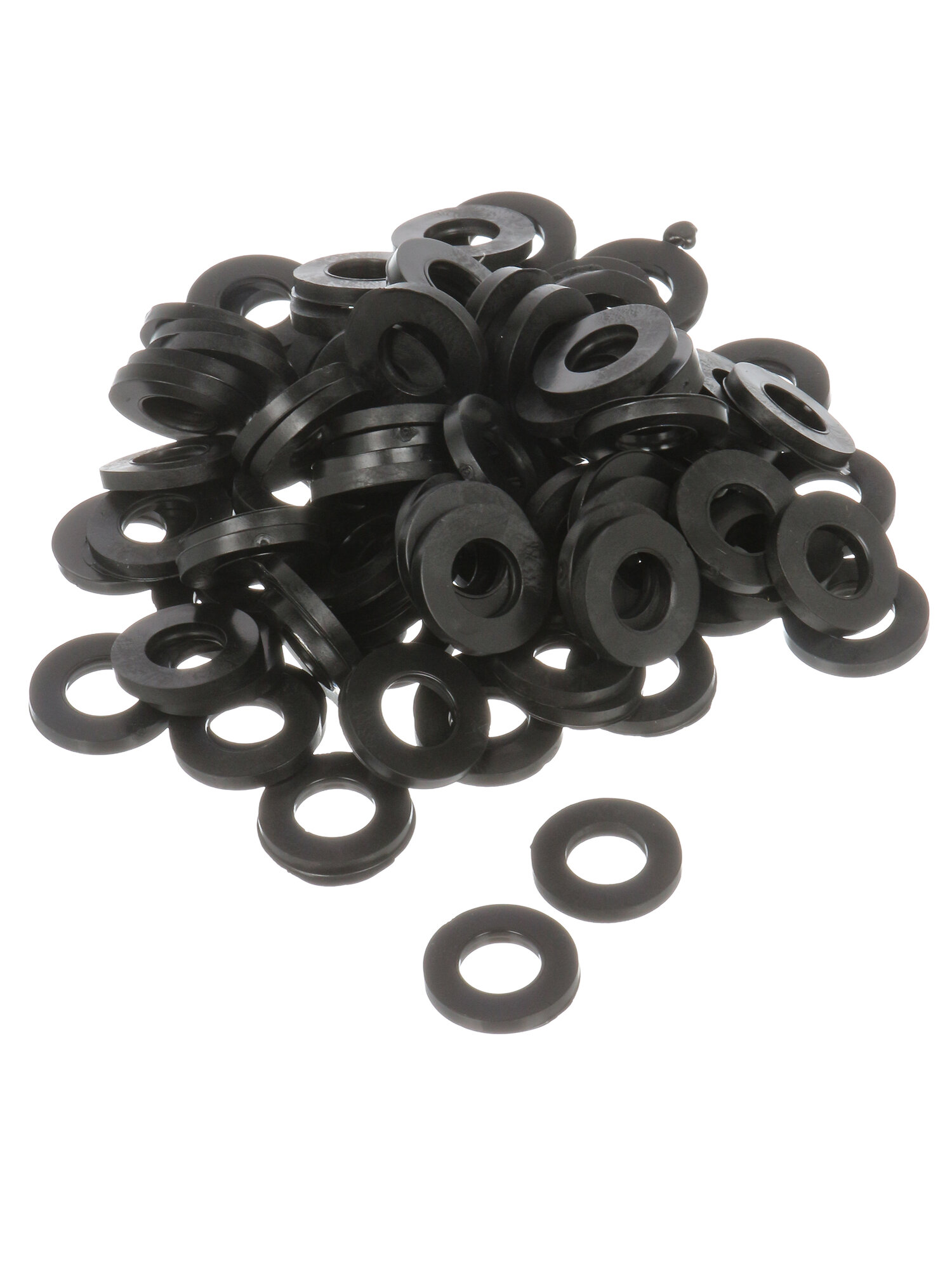 Прокладка сантехническая 1/2 дюйма резиновая уплотнительная СантехКреп, набор 100 штук для смесителя и труб, 2.8.2. Ф