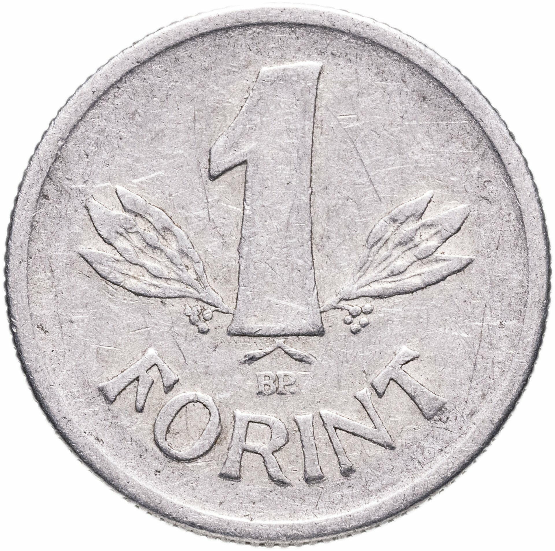 Венгрия 1 форинт forint 1967, Алюминий, в сохранности VF-XF