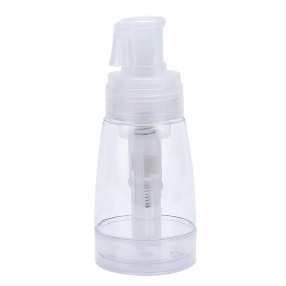 Флакон с порошковым распылителем для вторичного розлива-круглая бутылка 180 мл