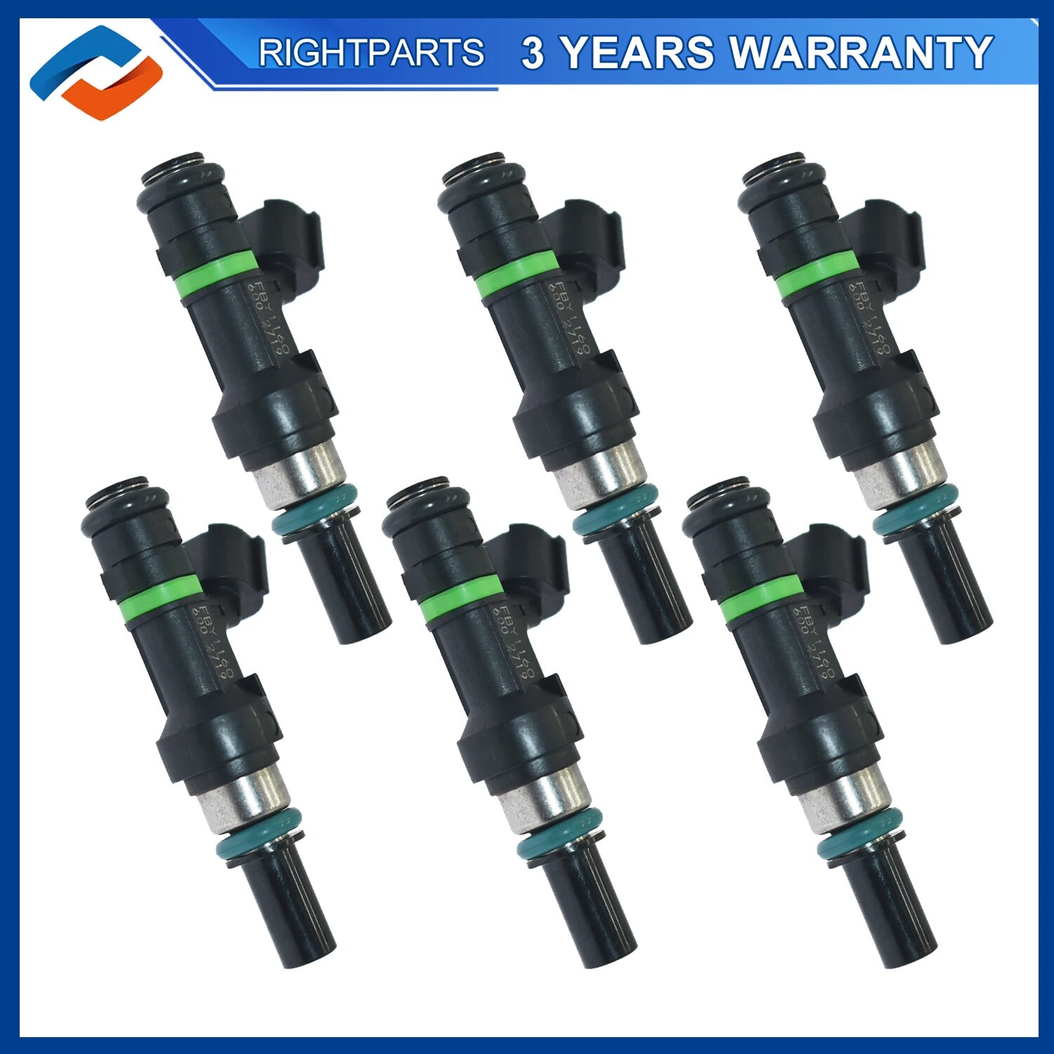 Топливные форсунки FBY7030 для Infiniti G25 2011 л 2012-2008 Nissan Teana J32 2013 л-16600-JK00A 16600JK00A FIJ0043, 6 шт.