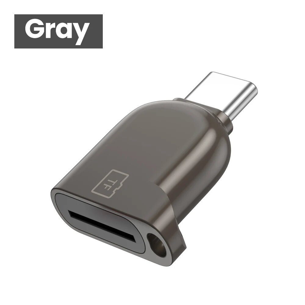 Картридер Type-C 3.0 Mini TF Черный для iPhone 17 16