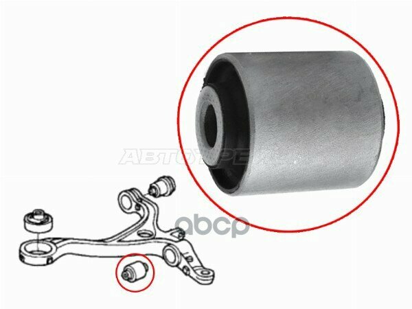 Сайлентблок рычага Honda Accord 93-13 / Acura TL 96-08 Sat арт. ST-51810-SDA-A01