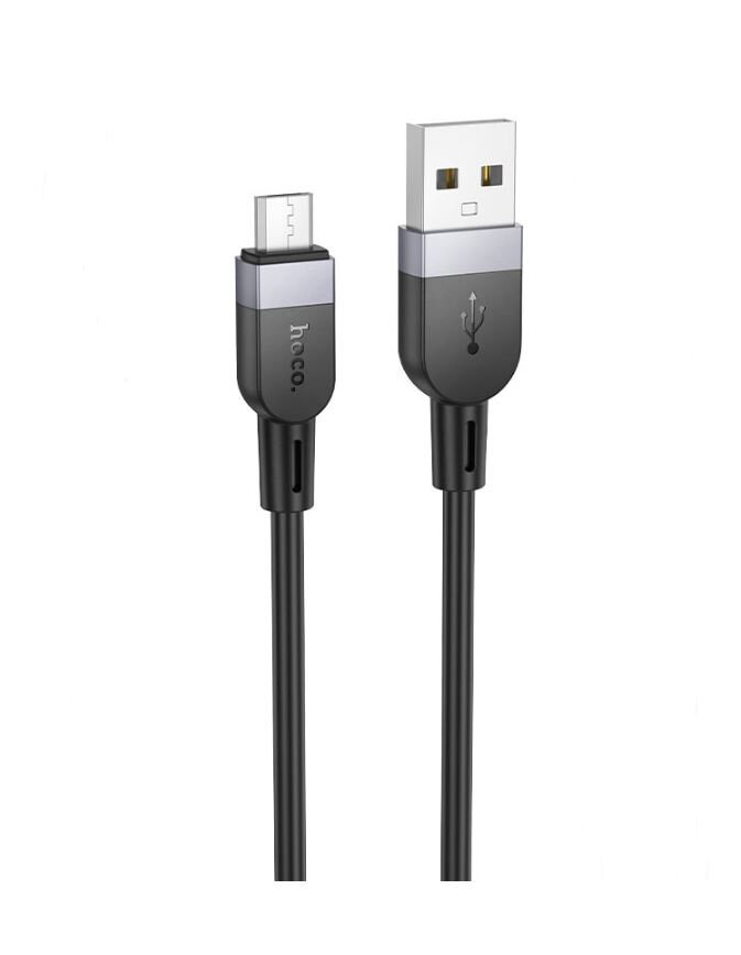 Дата-кабель HOCO X109, USB To Micro, 2.4A, 1м, черный