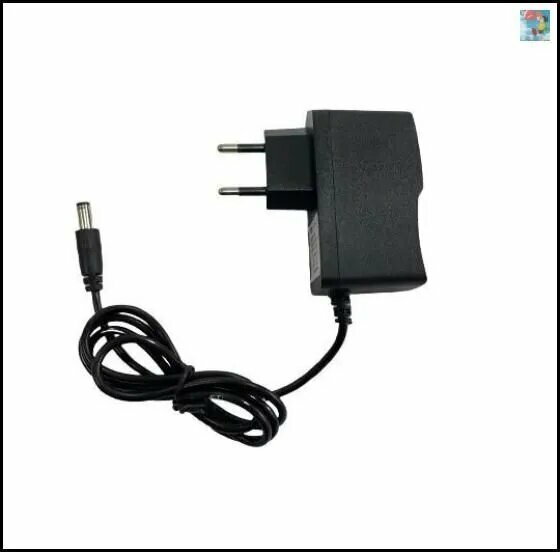 Блок питания (сетевой) для гитарных педалей эффектов 9V/1A (минус в центре) 5.5х2.1 мм