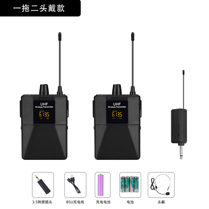 Беспроводной поясной микрофон с головным креплением для учителей, класса, камеры, фотографии, видео, компьютера, сцены, речевого микрофона