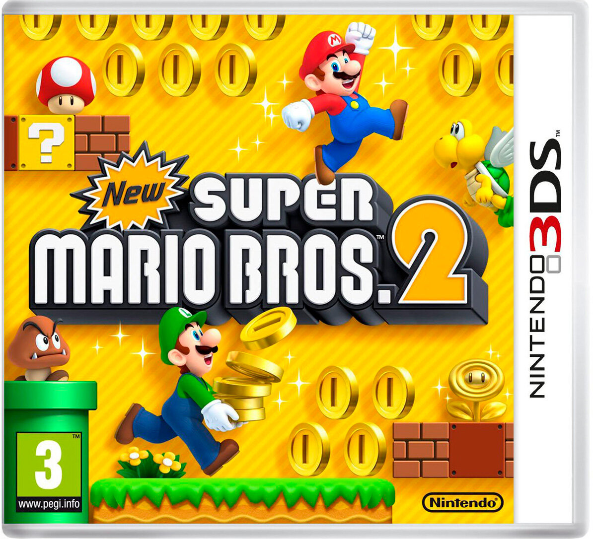 New Super Mario Bros. 2 [3DS, русская версия]