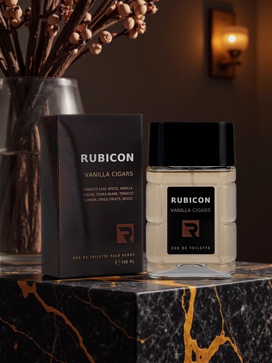 Delta parfum (Red Label). Туалетная вода мужская Rubicon Vanilla Cigars, 100мл.