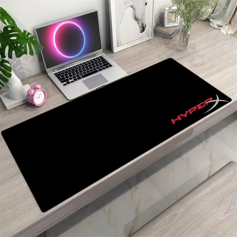 HyperX Коврик для мыши, M, черный матовый, красный