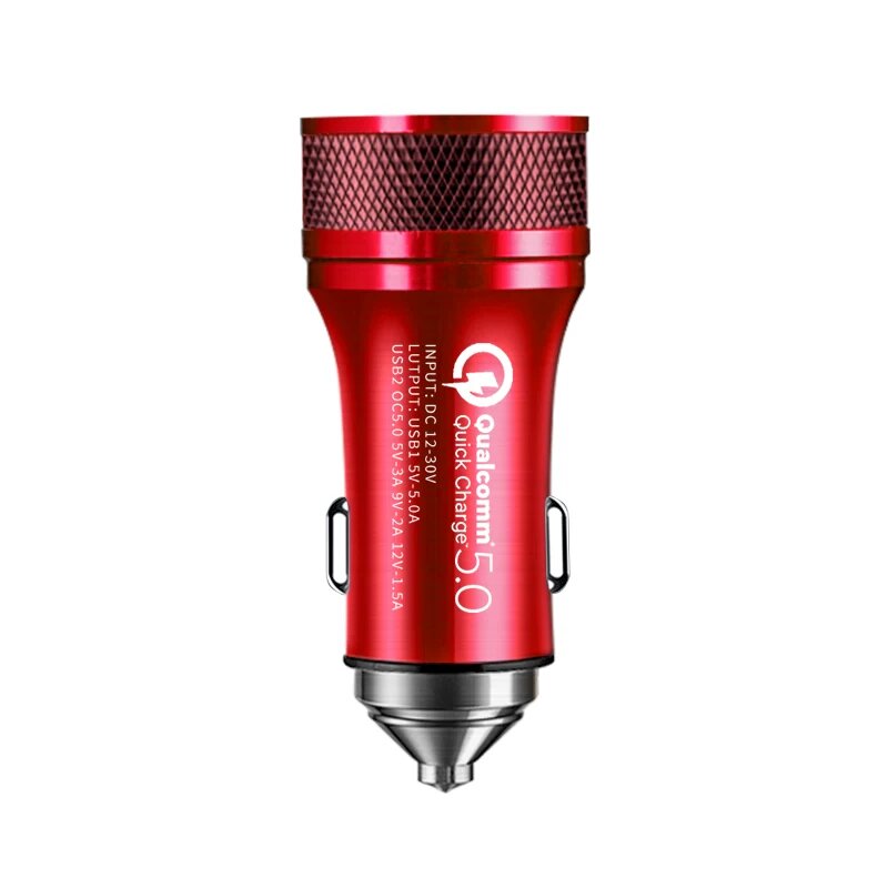 Автомобильное зарядное устройство-адаптер для прикуривателя, расширитель портов (один на два, один на три),