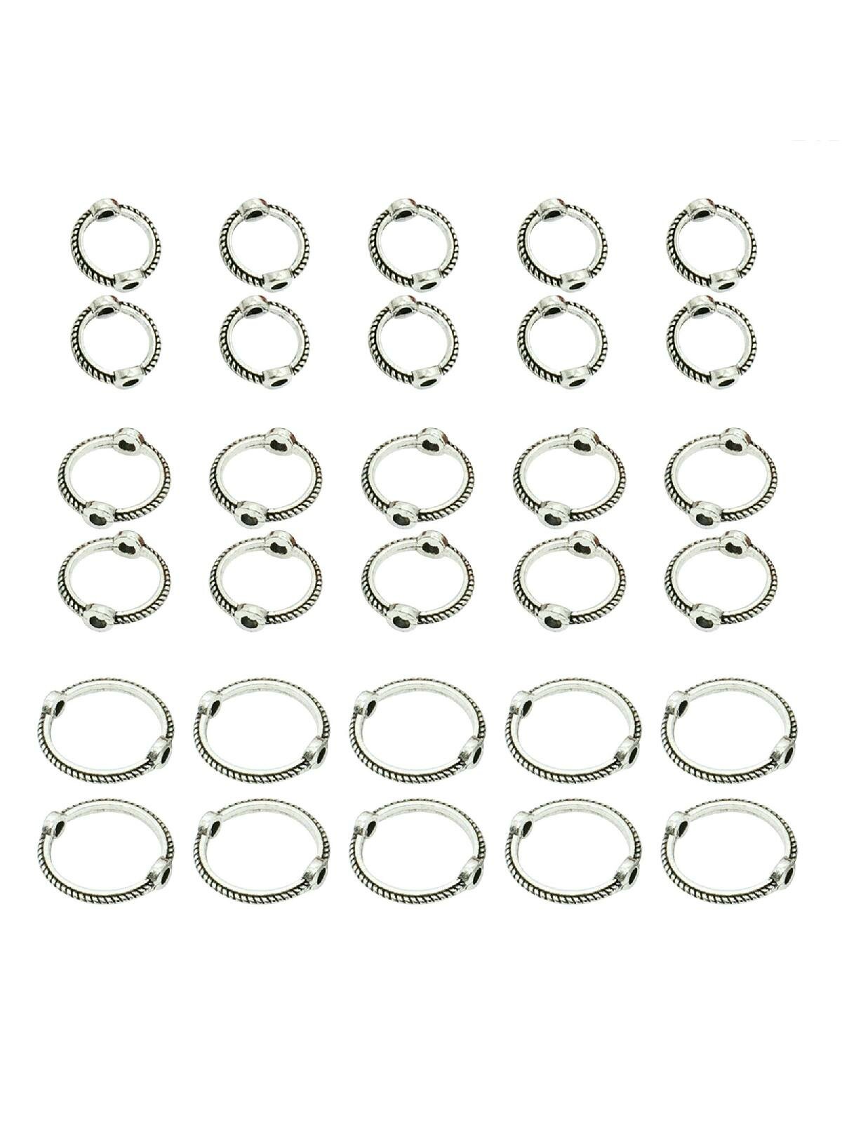 30 шт, сумка для шляпы из бисера, кольцо из бисера, ювелирные аксессуары