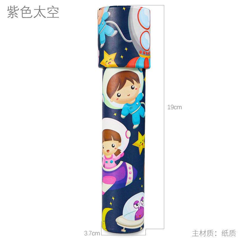 Детская игрушка-калейдоскоп Disney, многолинзовый увеличительный стеклянный телескоп, научный эксперимент, подарок для детского сада, ностальгический подарок