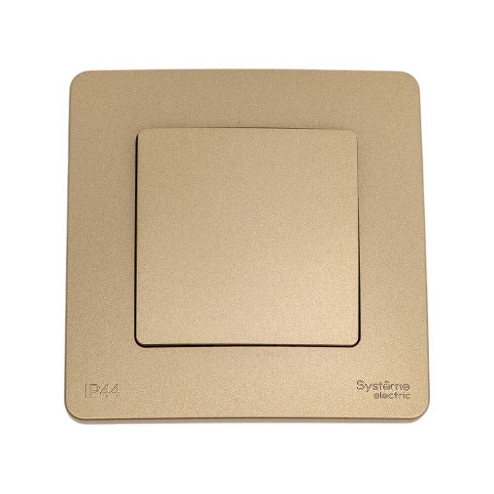 Переключатель Systeme Electric Blanca скрытая установка Титан 1 клавишный, IP44, (сх.6), 10A, 250В BLNVS410604