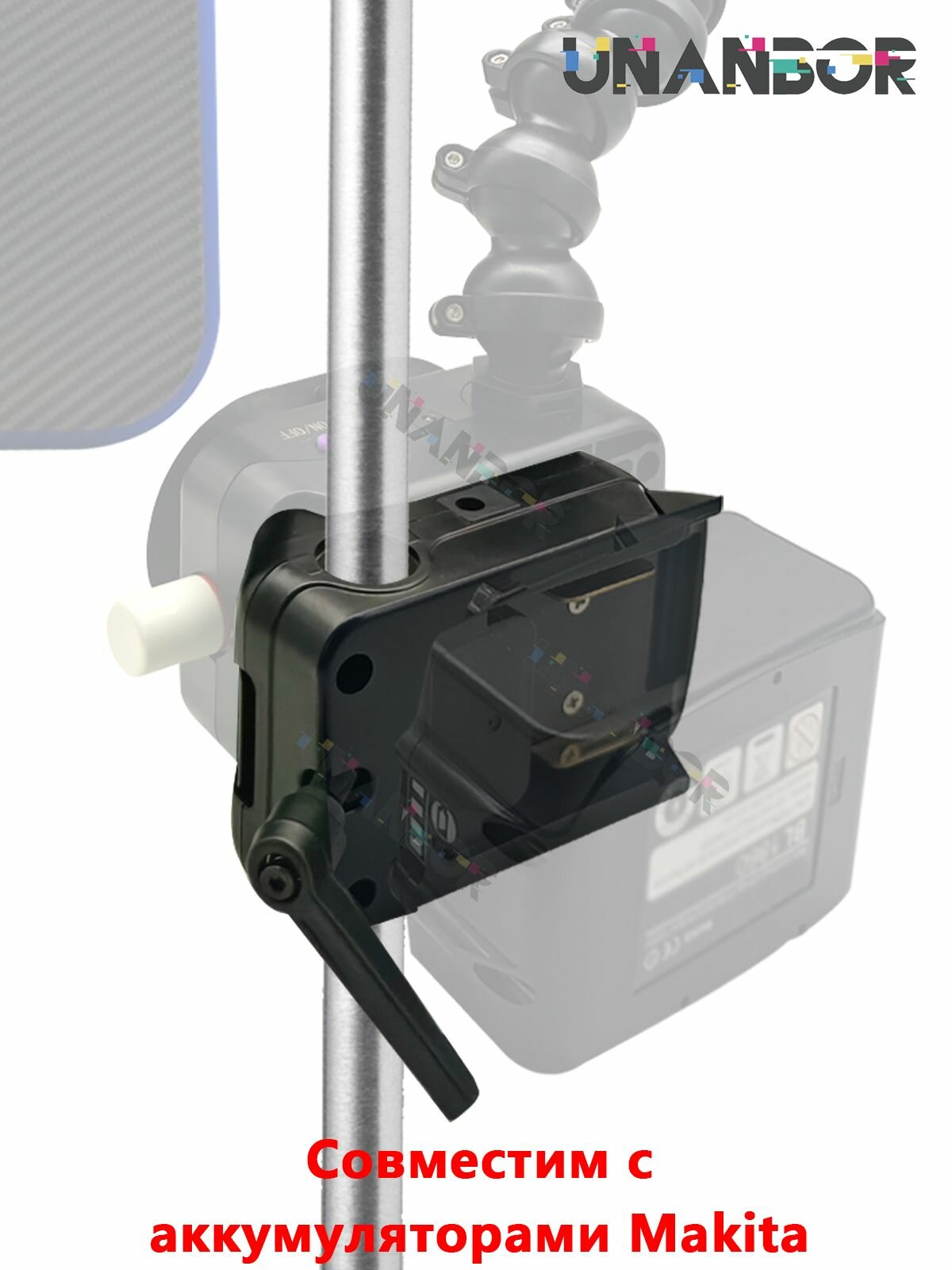 Компактный кронштейн для крепления лампы PDR, Соединитель трубок, Инструменты для соединения вертикальной подставки, Аксессуары для лампы для ремонта вмятин на автомобилях