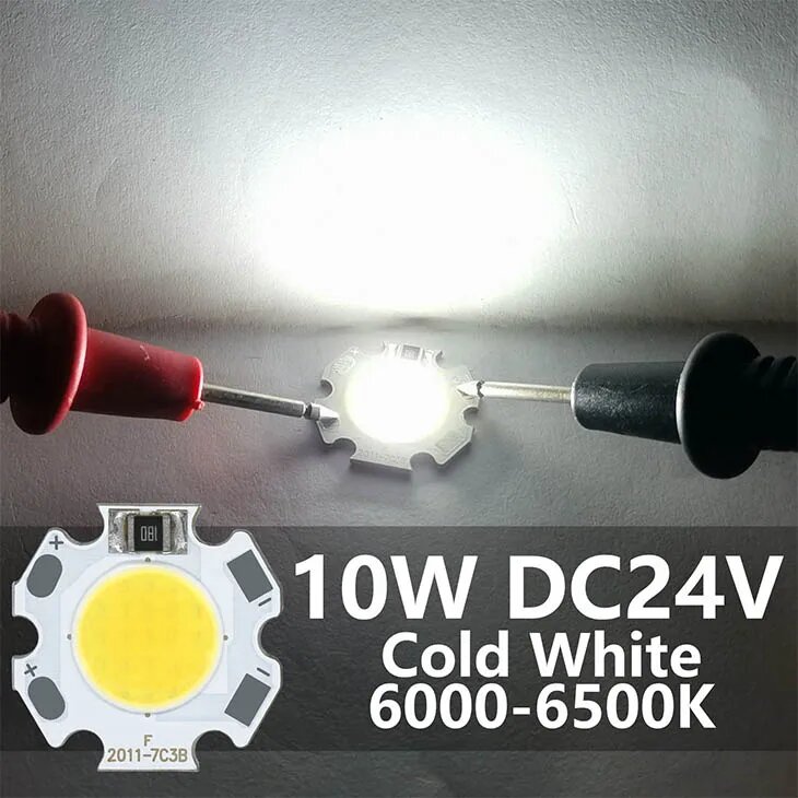 DT&ZM Светодиодная лампа COB 10Вт 24В Cool White