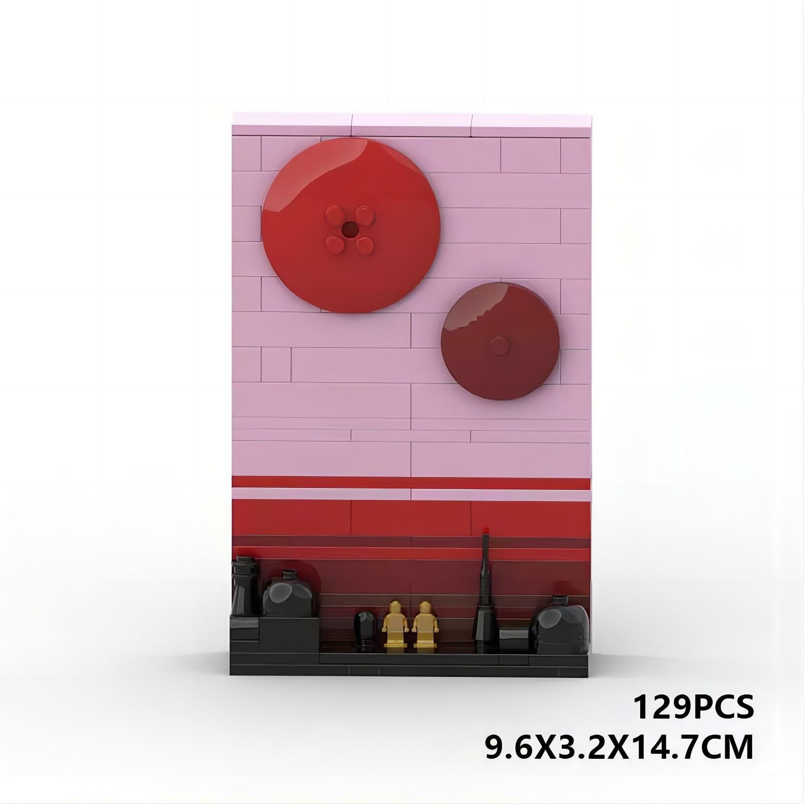 Строительные блоки MOC-167984, серия «Планета», «Вселенная, мир 1», набор для сборки сцены, игрушка
