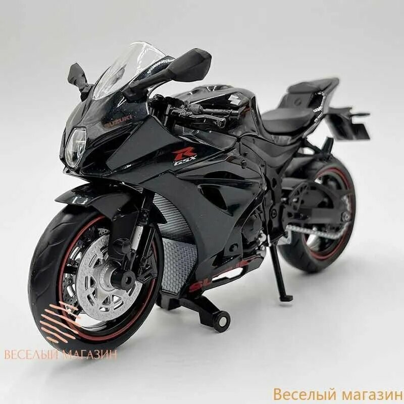 Makeda 1:12 Литой мотоцикл модель игрушка Suzuki GSX - R1000R L7