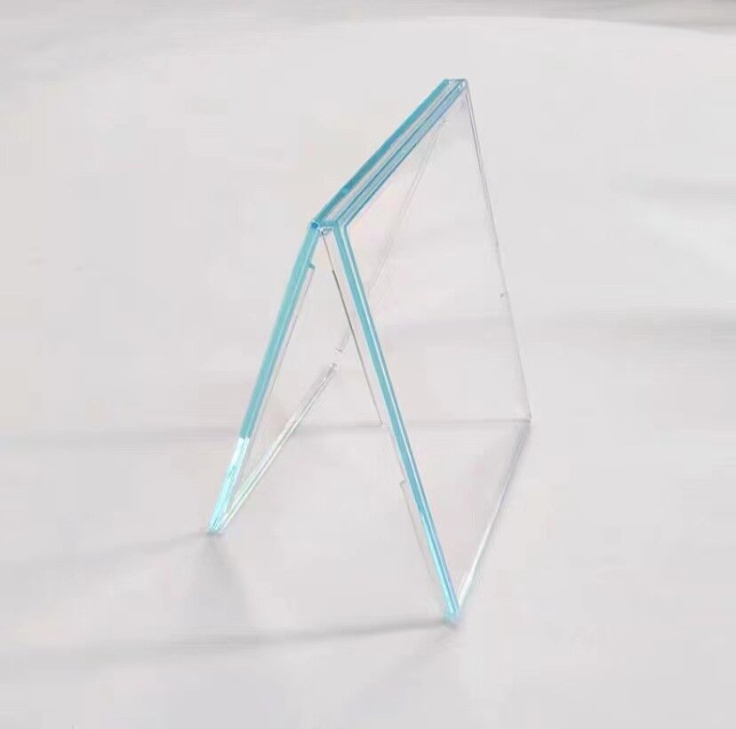 Высококачественный чехол для карт, маленький картонный чехол, прозрачный защитный чехол для карт, жесткий акриловый чехол для карт