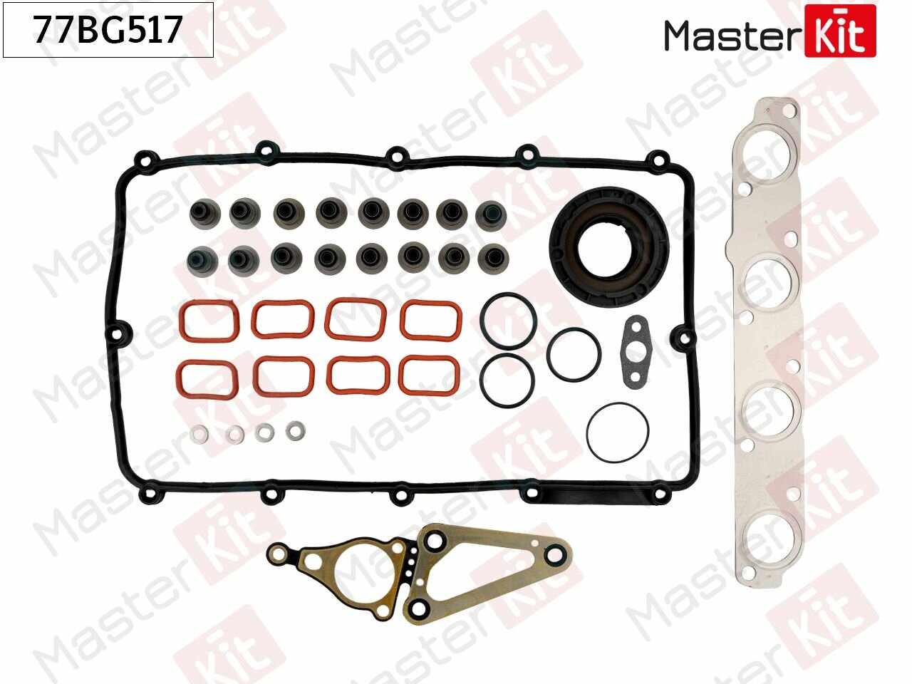 Комплект прокладок ГБЦ Ford TRANSIT (Форд Транзит), CYRBCYRC MasterKit 77BG517