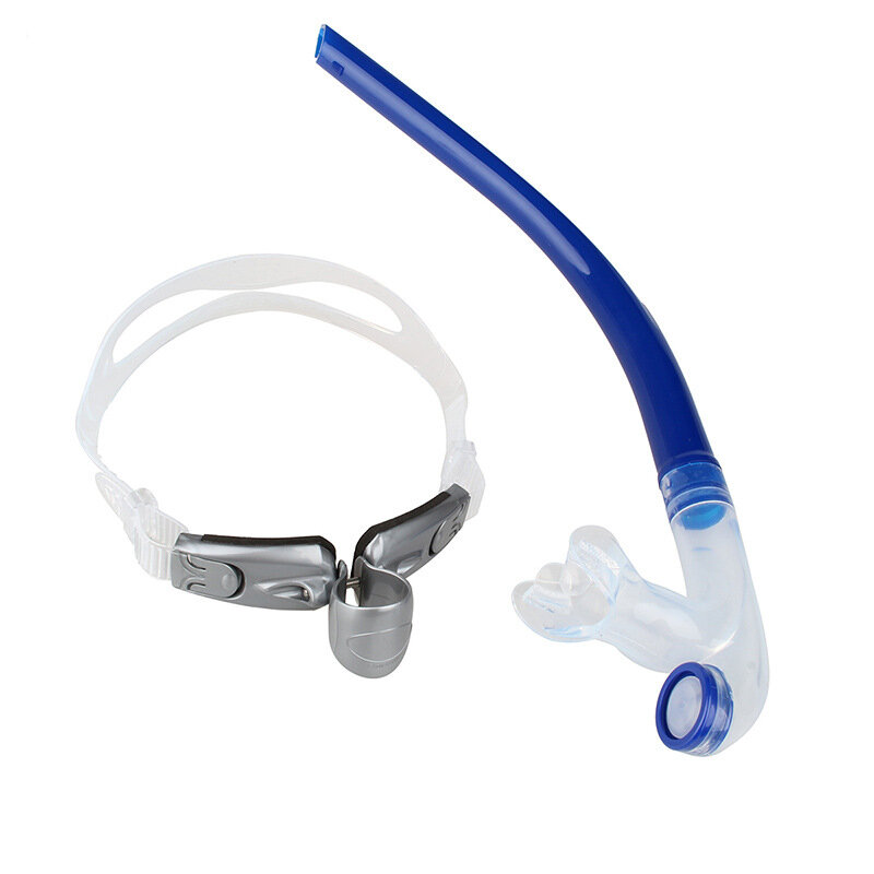 2026 COPOZZ Cool Breaker Передний плавательный трубка для взрослых, подходит для снорклинга, жидкий силикон, быстрый анти-удушающий водный