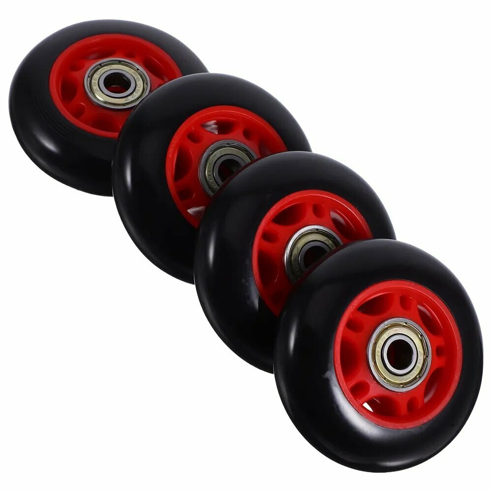 Универсальные роликовые колёса из пластика для тренажёров и беговых дорожек, 4 шт для спортзала