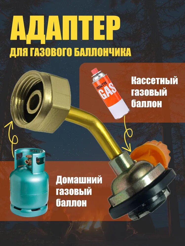 Переходник для заправки газовых баллончиков