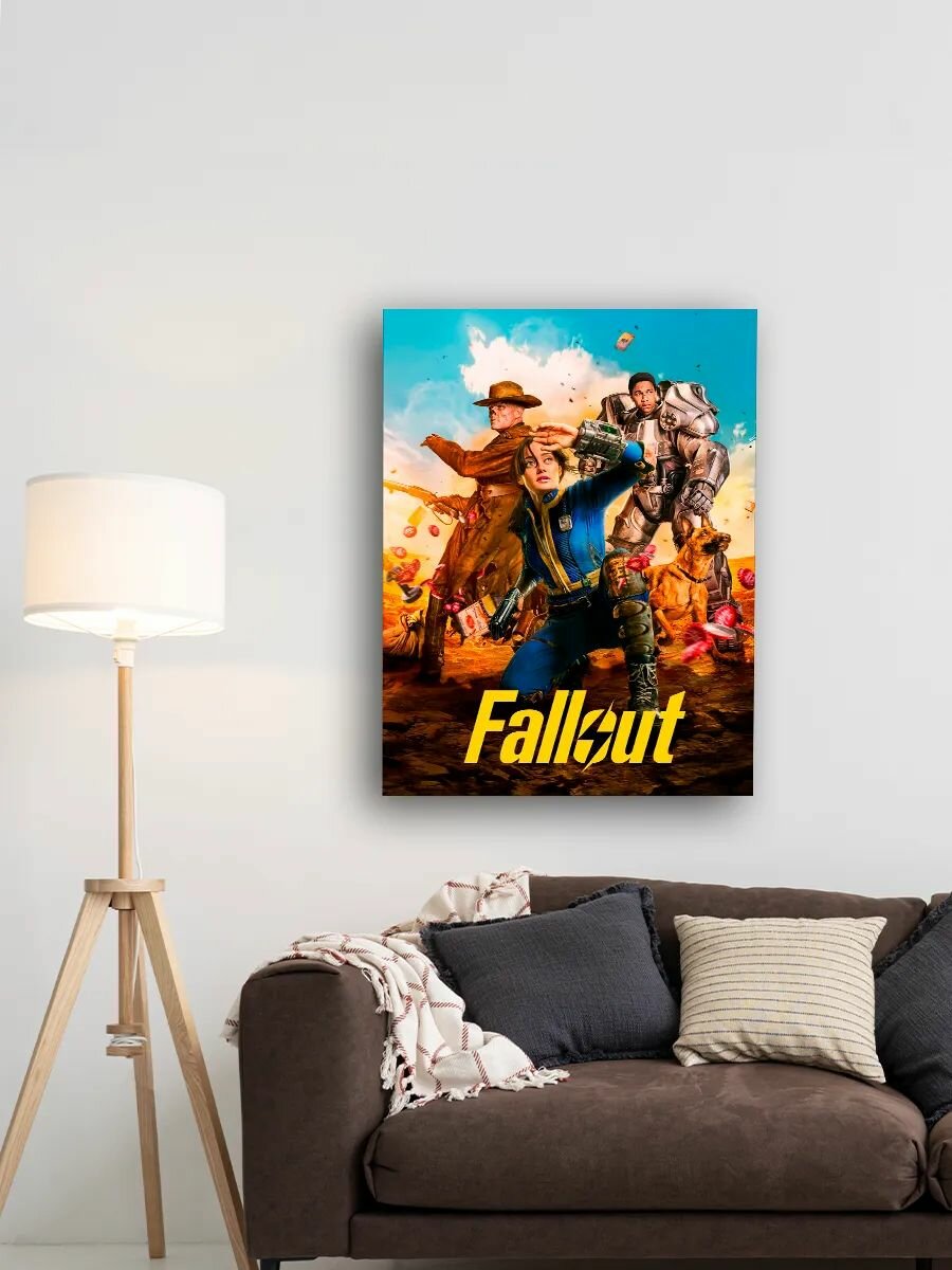 Постер на стену Fallout, , плакат 1шт, А3 размер. — фото 1