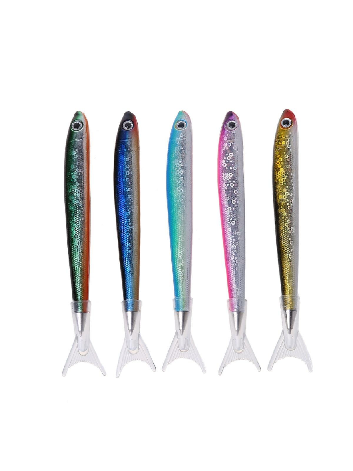 Шариковая ручка в форме рыбы, мини-ручка для письма в офисе для школьников и подростков