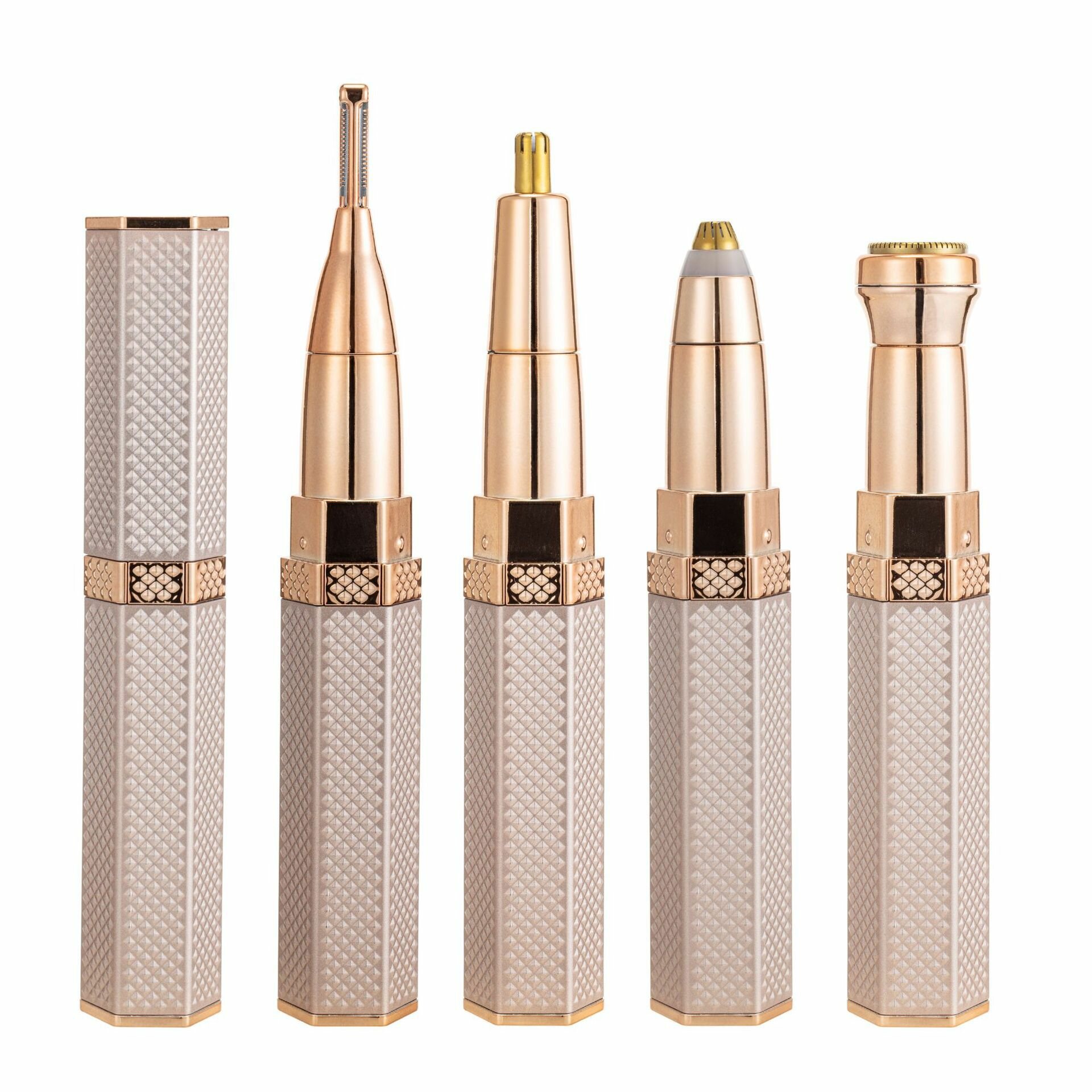 Электрическая помада-триммер для бровей, домашний эпилятор для удаления волос на лице, губах, носу, подмышках и интимных зонах