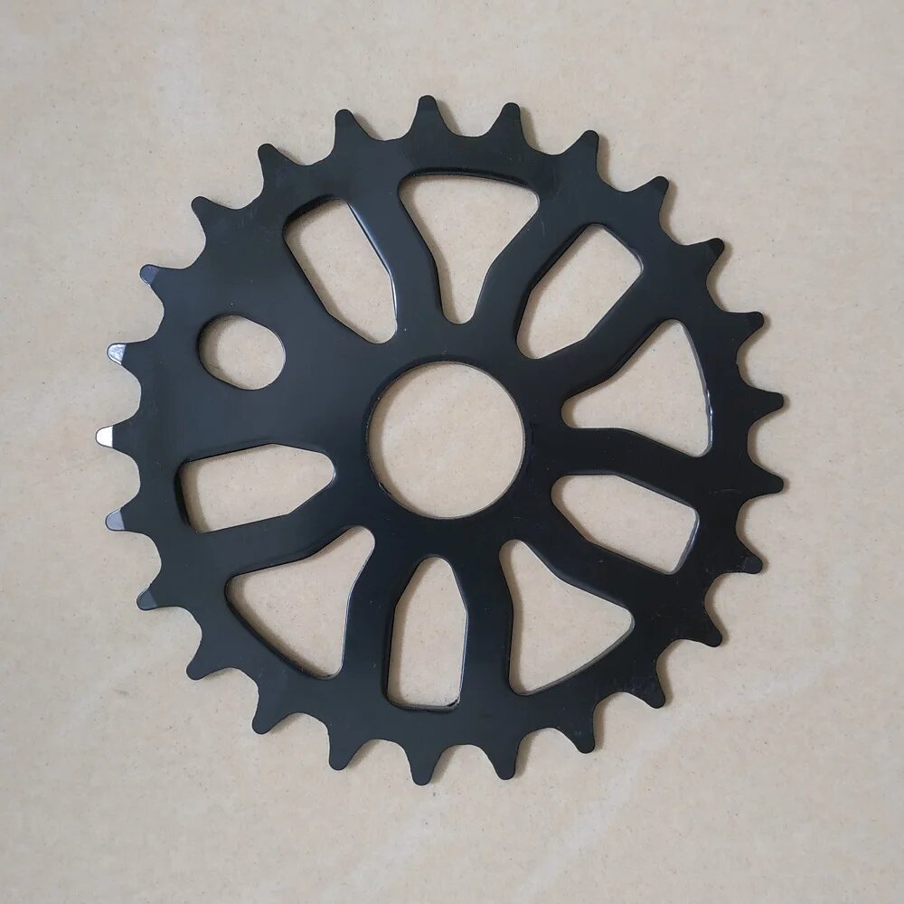 TRUYOU Стальные звездочки для BMX 25T 28T 42T Черный, 25T-type4