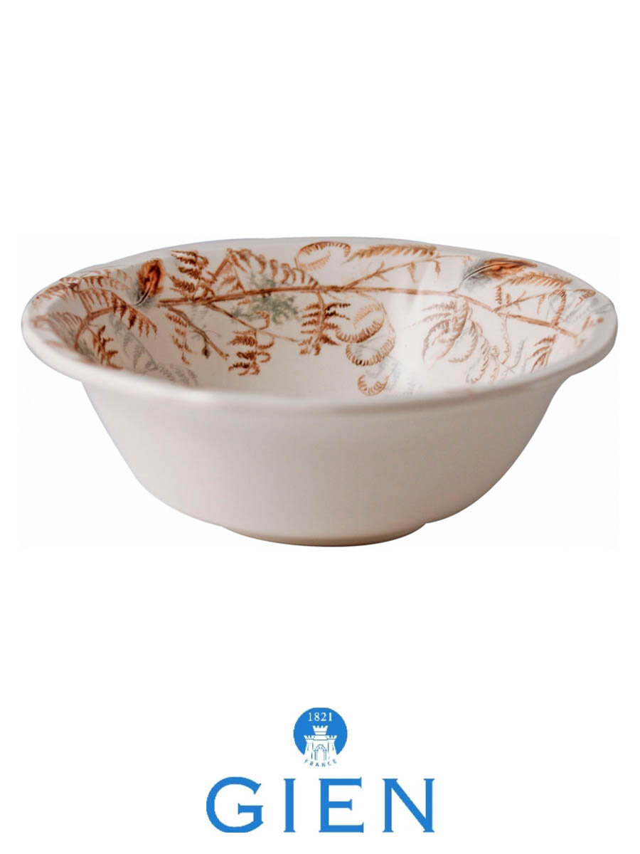 Набор тарелок для хлопьев Gien Sologne, 2 шт, фаянс, коллекция Sologne