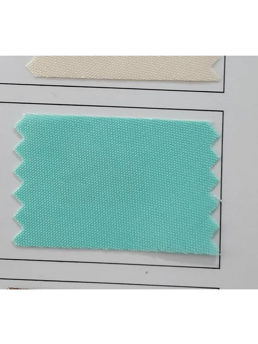 Тканевая лента (3 см, полиэстер – аква-зеленый)