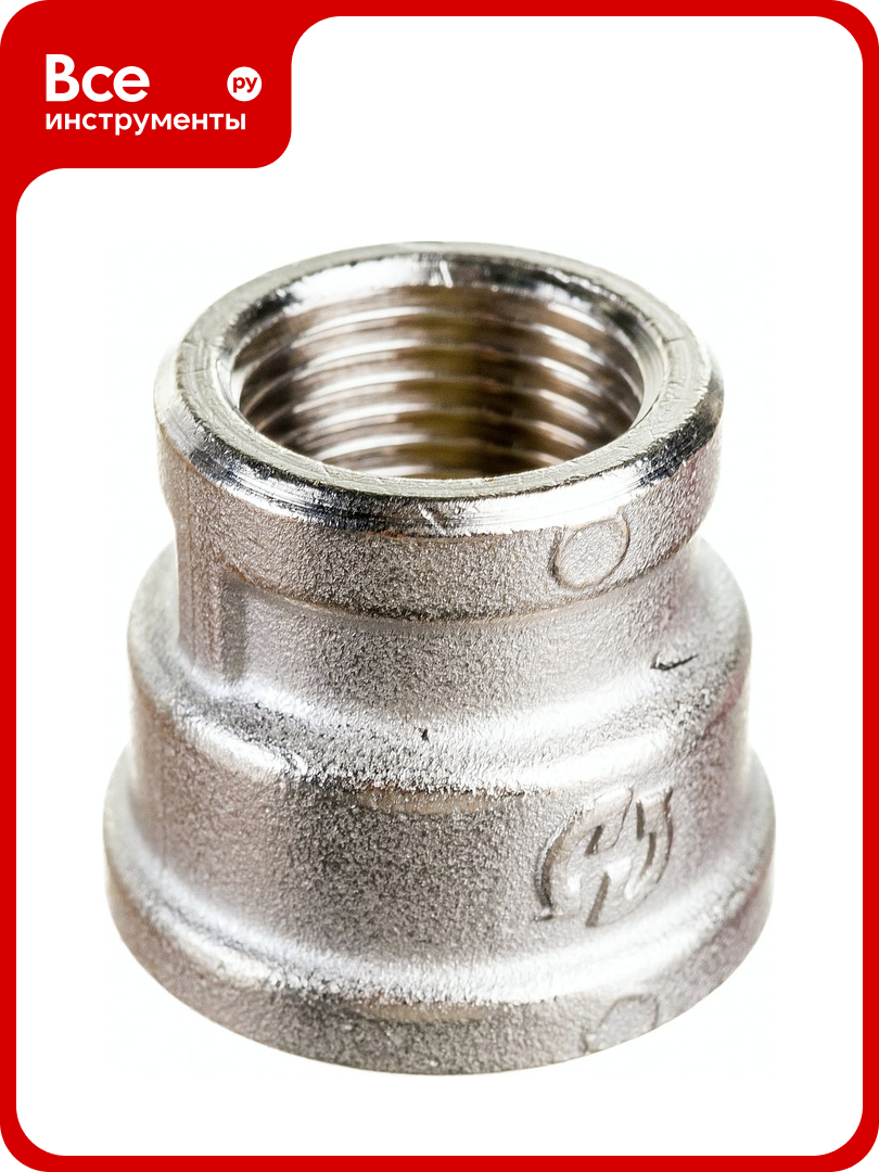 Никелированная муфта STOUT ВВ 3/4X1/2 SFT-0006-003412 RG008Q0PRQLN7K