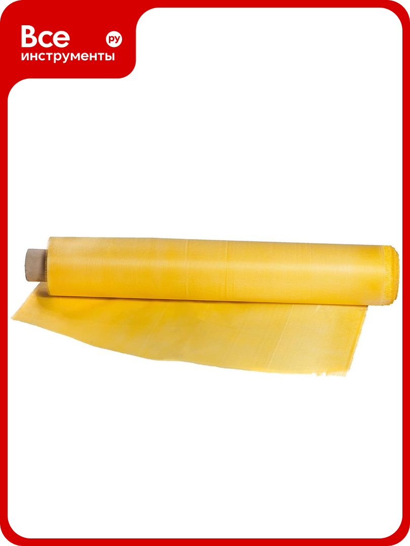 Стеклопластик ООО Поволжский центр РТИ РСТ-250Л (рулон 100 м), желтый, универсальное назначение, высокая плотность