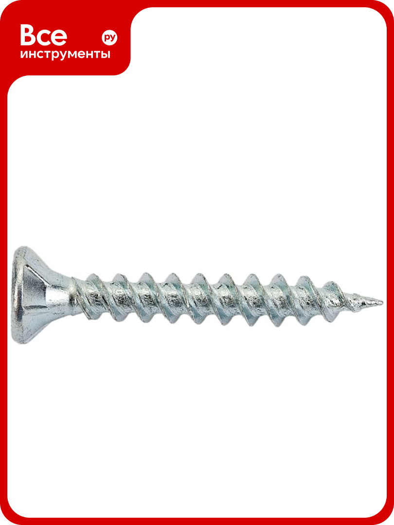 Универсальный шуруп европартнер multi с потайной головкой, шлицем Torx TX15, оцинкованное покрытие, двадцать штук