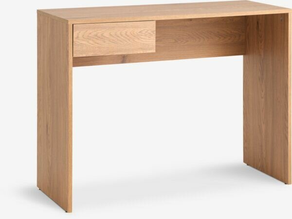 Письменный стол с 1 ящиком Jysk KNABSTRUP 40x107 см цвет теплый дуб