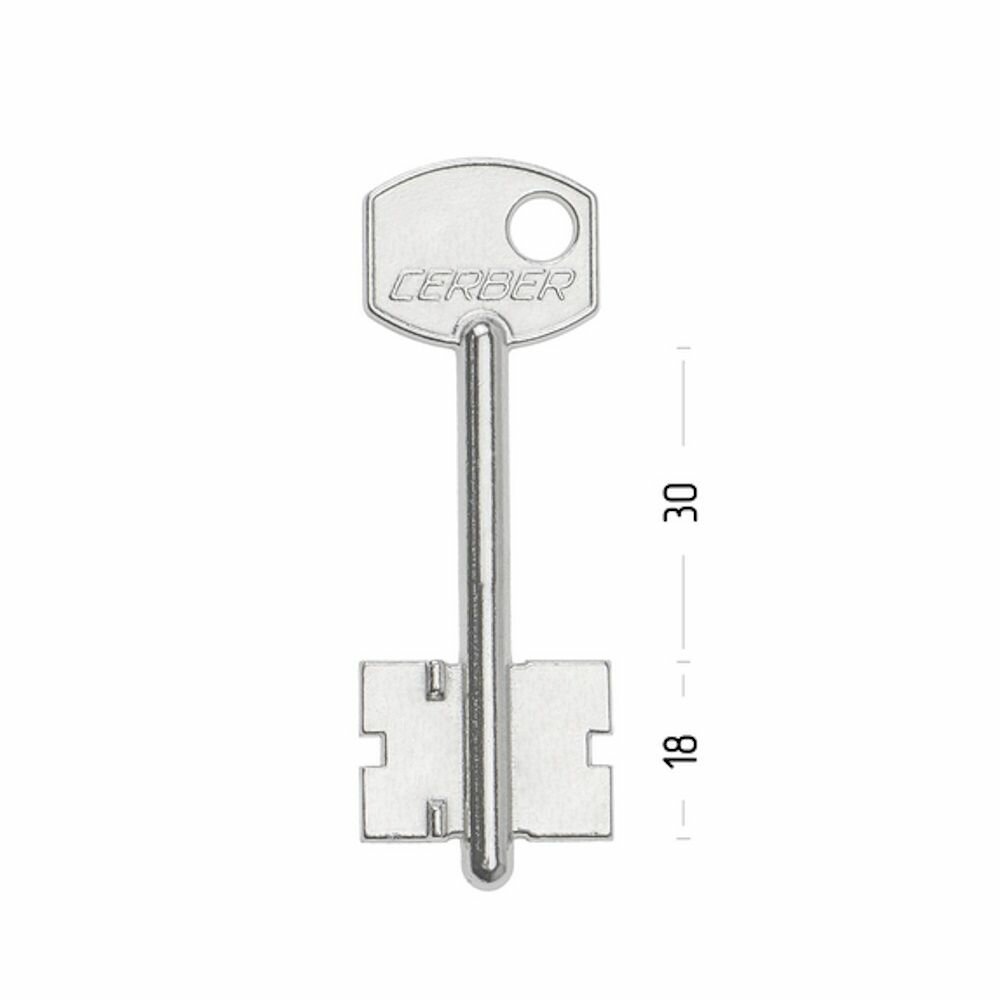 Ключ флажковый 211 цербер 1 литье (корот.)(73*25*18,2мм)(5,2мм) (CRE1D) 2 шт.